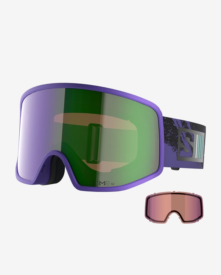 Salomon Sentry Pro Sigma Goggles 2026 + Bonus Lens - Ultra Violet ...